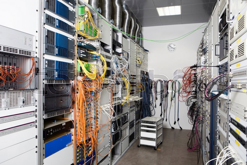 Server room | Stock image | Colourbox