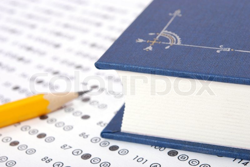 School and Education Test score sheet ... | Stock Photo | Colourbox
