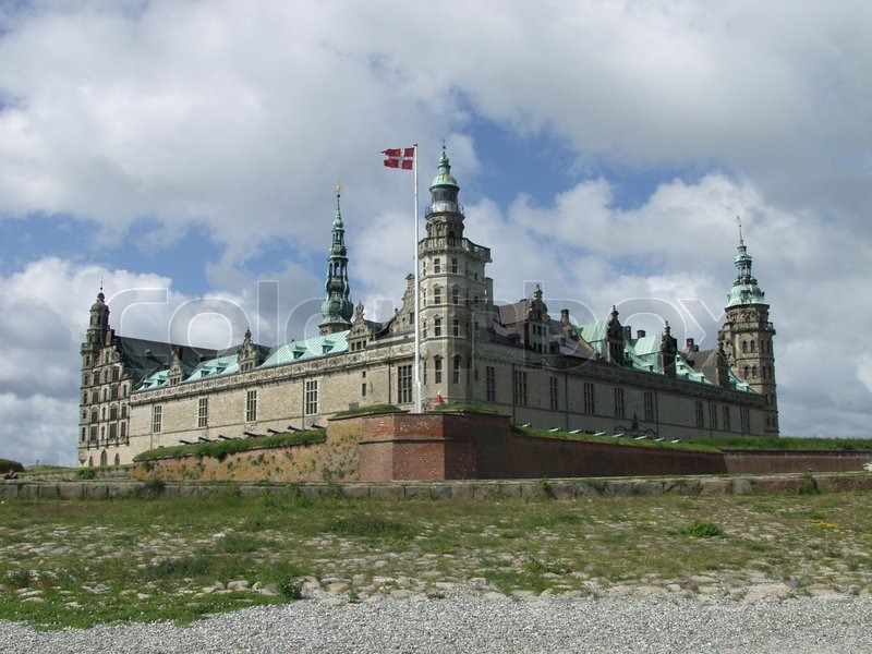 Kronborg, slot, helsingør | stock foto | Colourbox