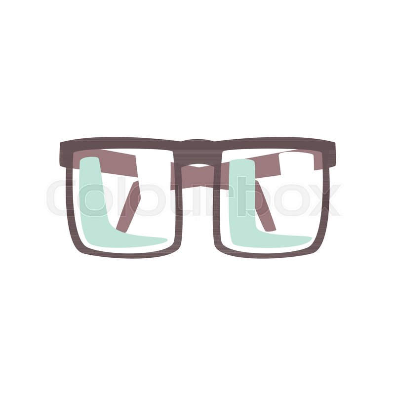 Eye glasses cartoon vector ... | Stock vector | Colourbox
