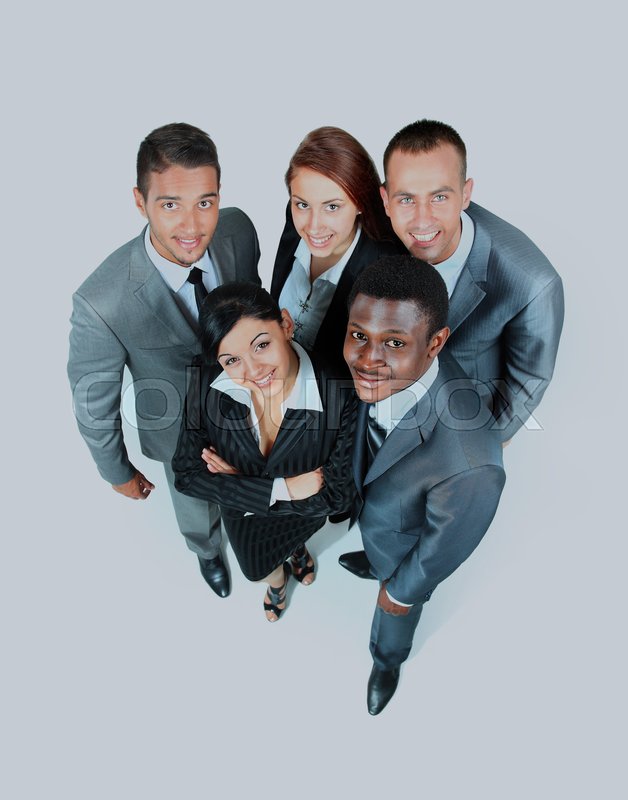 Large Group Of Business People