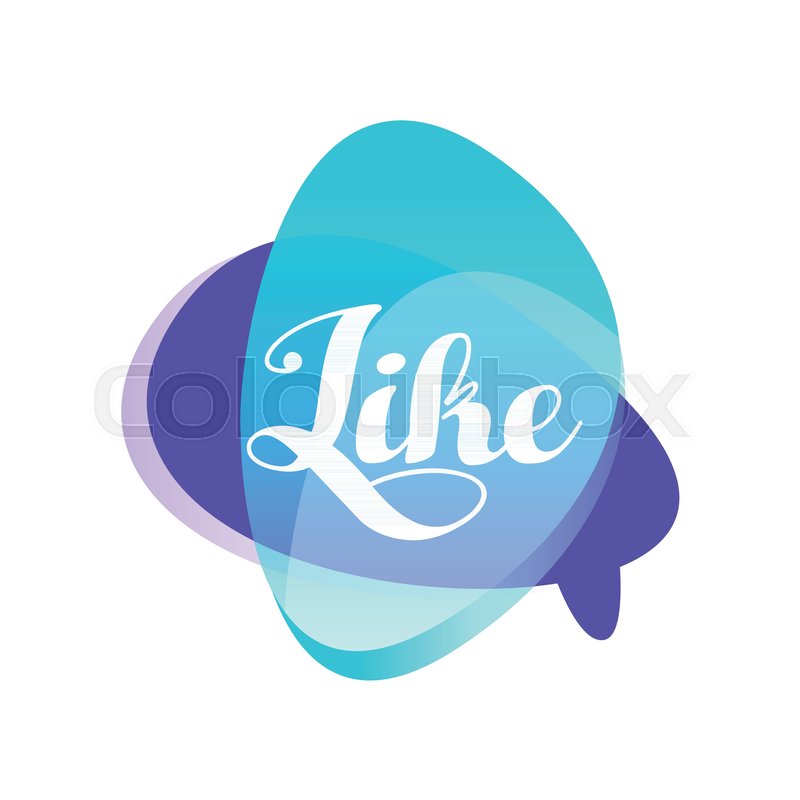 Colored Speech Bubble Cloud