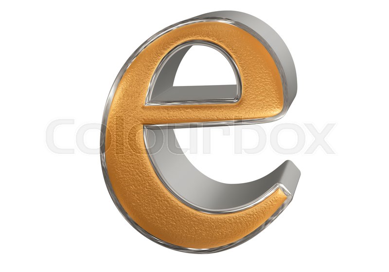 The Letter E Lowercase