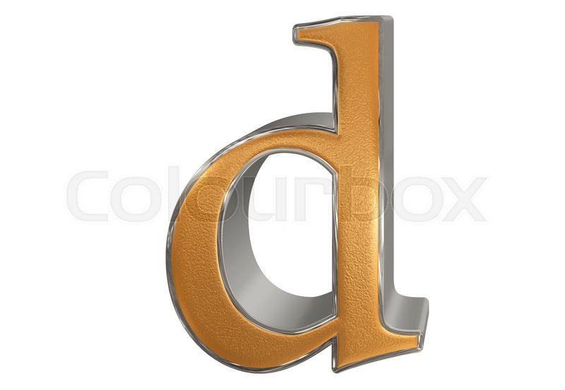 Letter D Lowercase