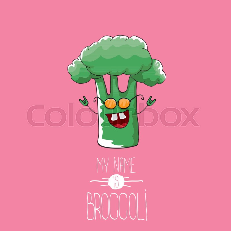 Broccoli Cartoon Characters