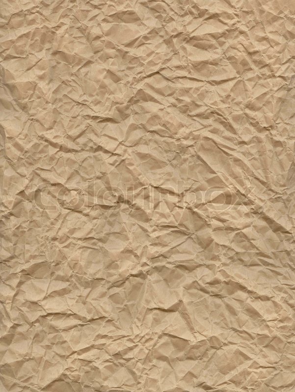 Highly detailed crumpled paper | Stock image | Colourbox