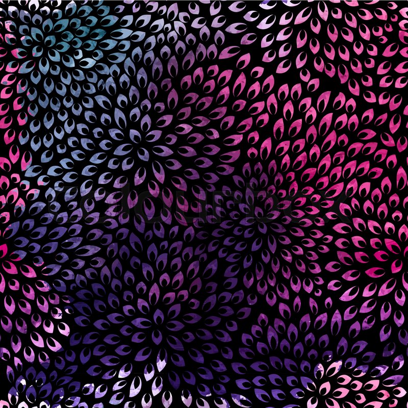 Colored Abstract Hand Painted ... | Stock vector | Colourbox