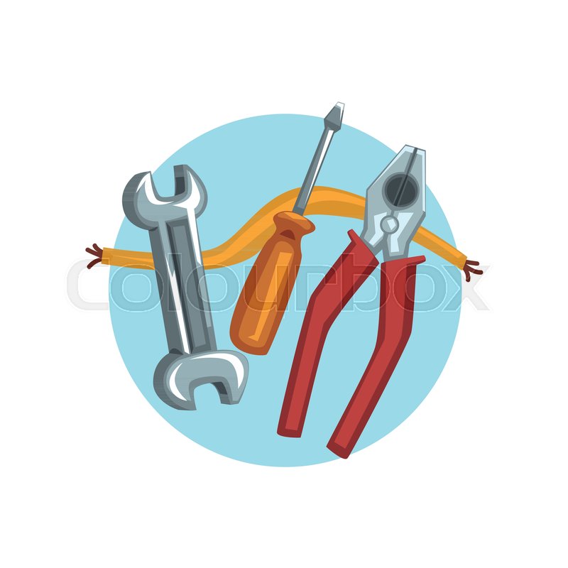 Maintenance Tools Cartoons