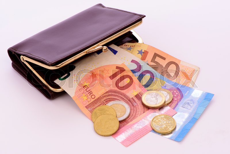 Finanzen mit Euro Geldscheine | Stock Bild | Colourbox