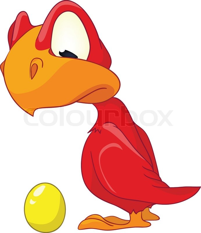 Cartoon Character Dino Isolated on ... | Stock vector | Colourbox