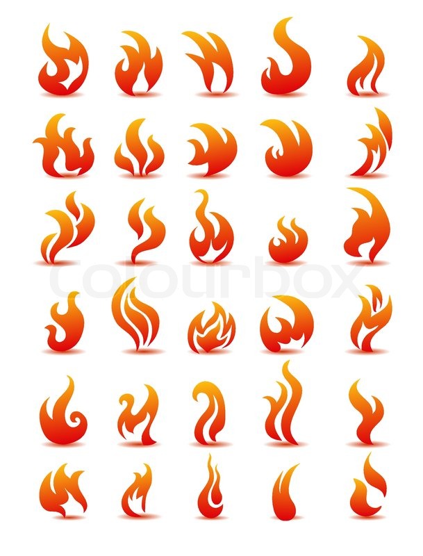 How To Draw Flames On Letters