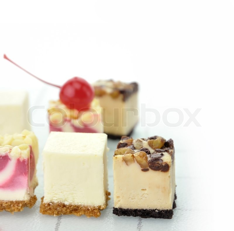 Assortment Of Cheesecake Slices , Close ... | Stock image | Colourbox