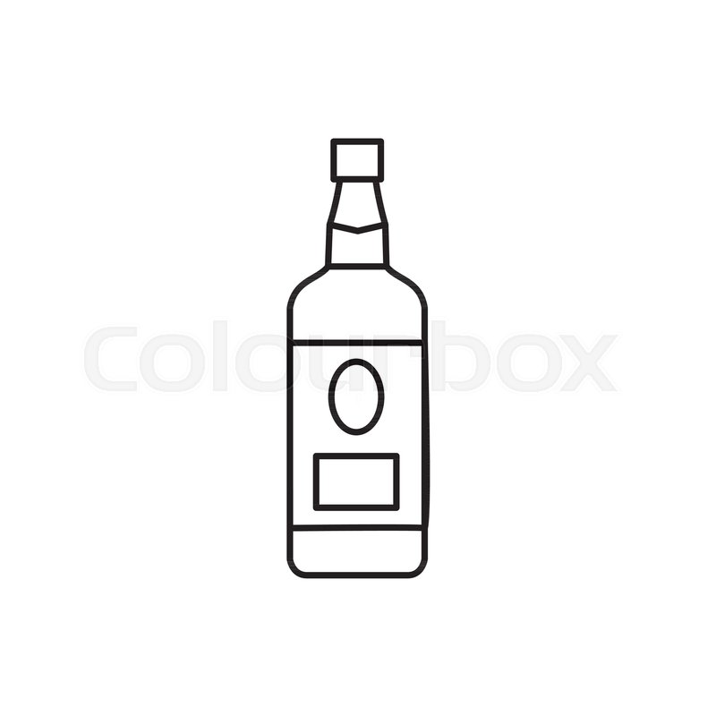 Liquor Bottle Icon