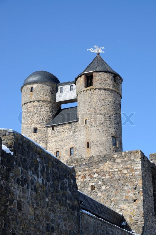 Castle Greifenstein in Hesse, Germany | Stock image | Colourbox