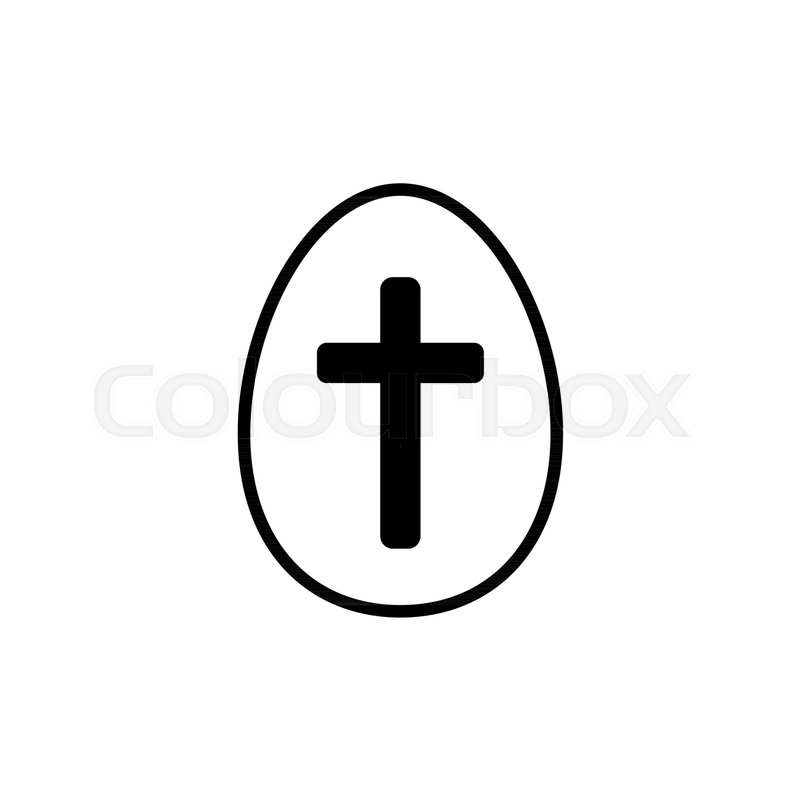 Easter Egg Cross