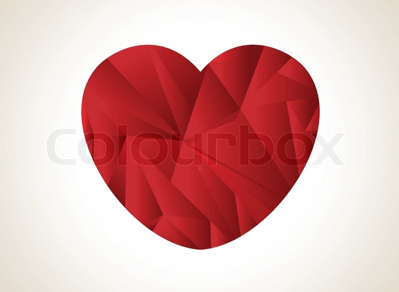 Herzform | Stock-Vektor | Colourbox