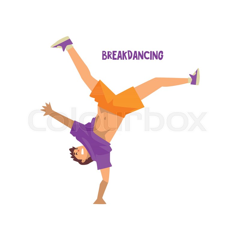 Animated Breakdancing Stick People