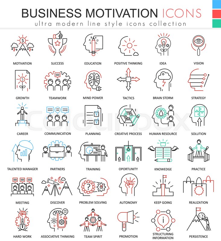 Vector Business motivation ultra ... | Stock vector | Colourbox