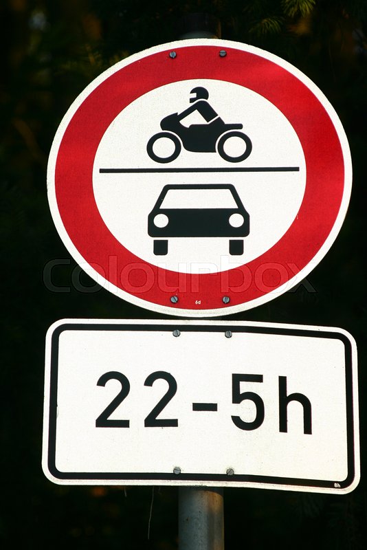 Verkehrszeichen | Stock Bild | Colourbox