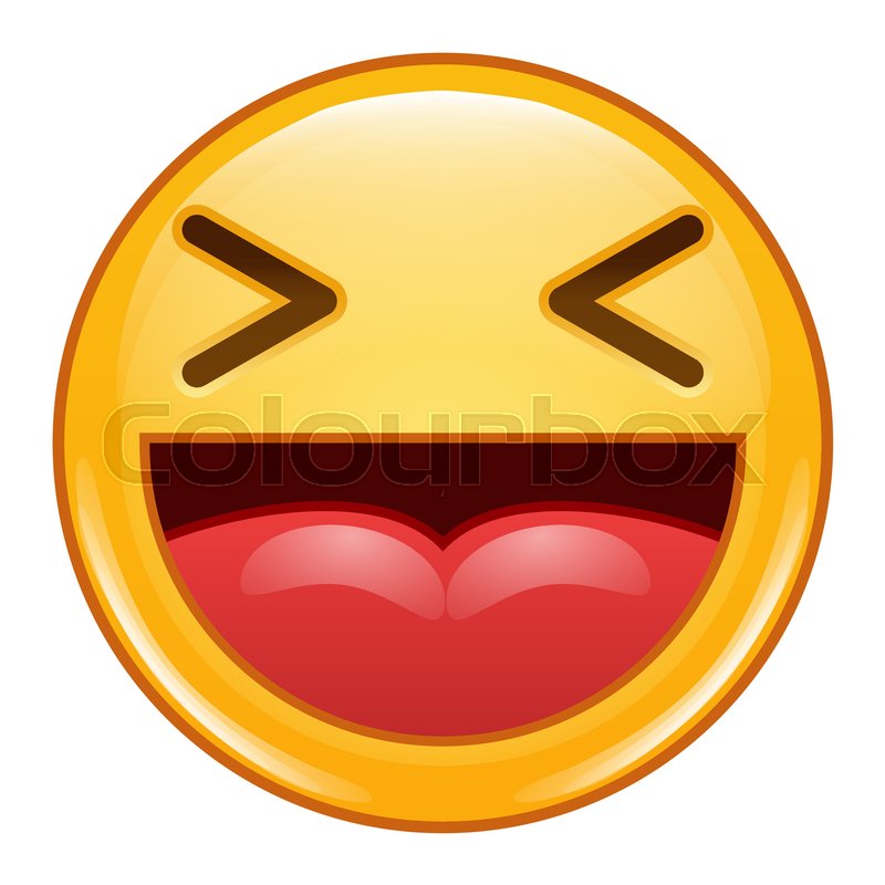 Emojy, mann, ausdruck | Vektorgrafik | Colourbox