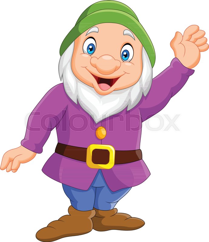 Vector illustration of Happy cartoon ... | Stock vector | Colourbox