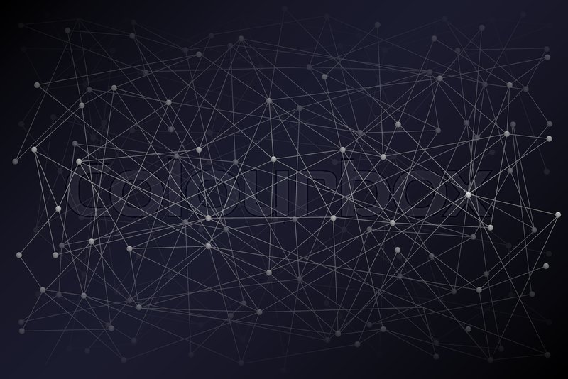 Abstract Digital background of Science ... | Stock vector | Colourbox