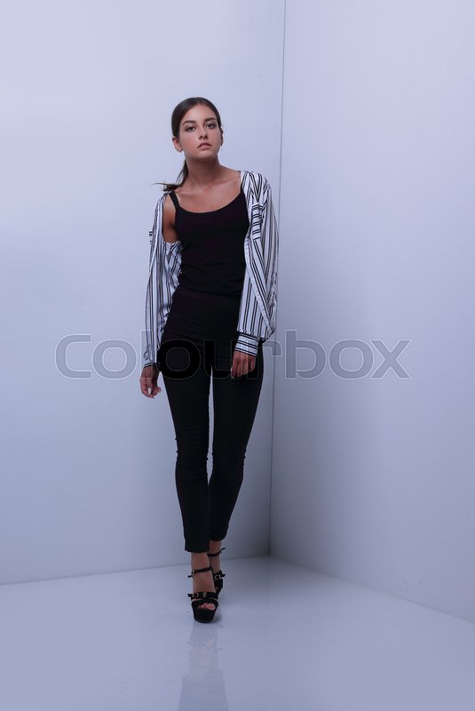 Woman Walking Forward