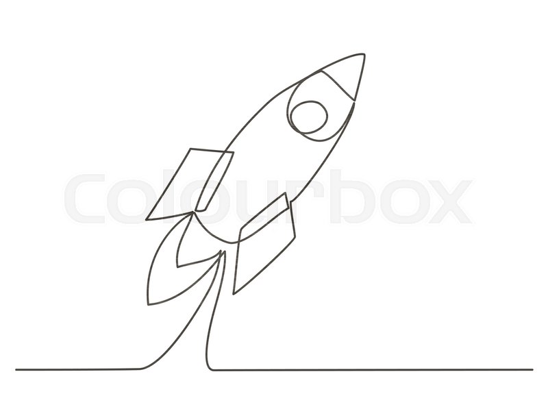 Simple Missile Drawing