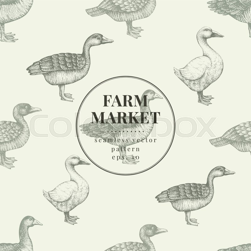 Goose Silhouette Patterns