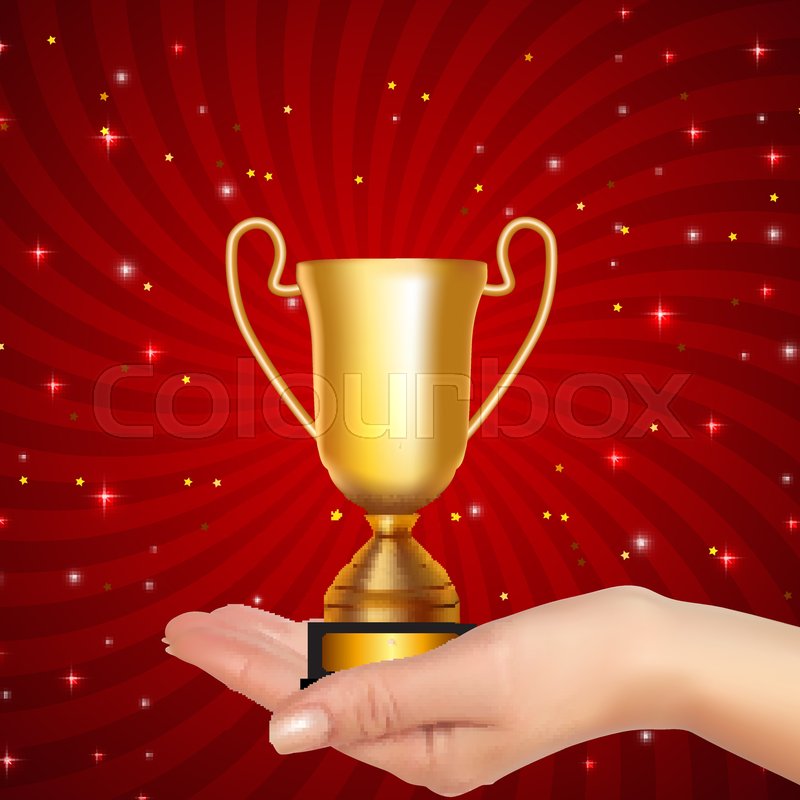 Gold Cup Winner Congratulations ... | Stock vector | Colourbox