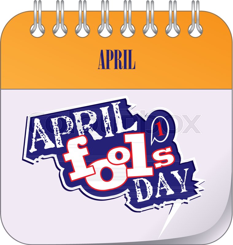 Calendar holiday of April - April ... | Stock vector | Colourbox