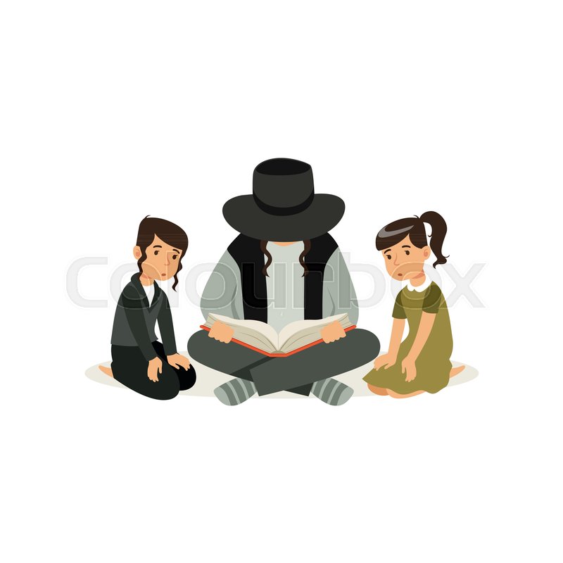 Little Jewish Boy Clipart