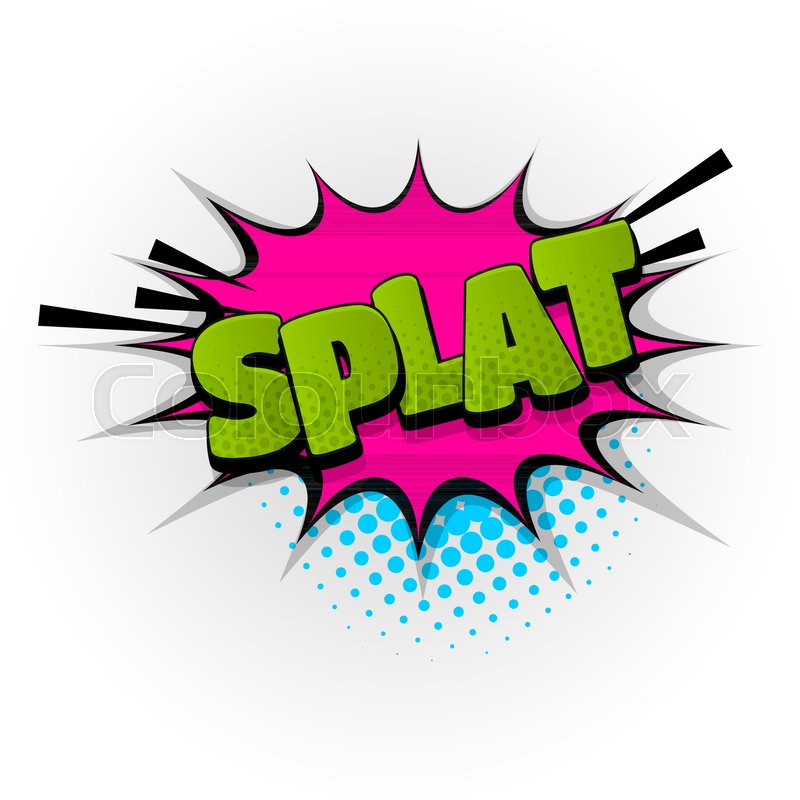 Splash Comic Art