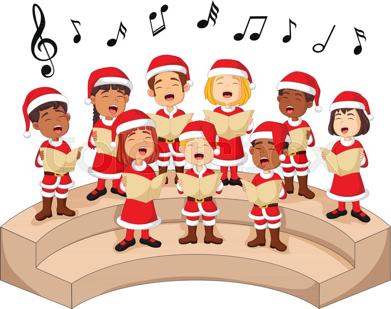 Animated Choir Singing