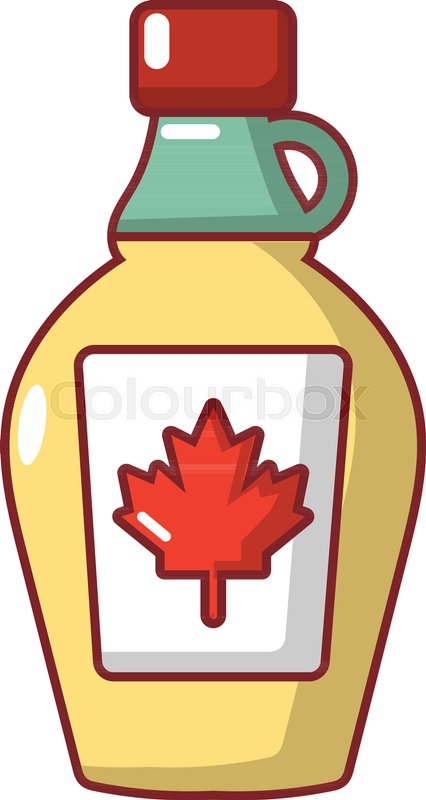 Maple syrup icon. Cartoon illustration ... | Stock vector | Colourbox