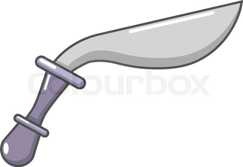 Dagger military icon. Cartoon ... | Stock vector | Colourbox