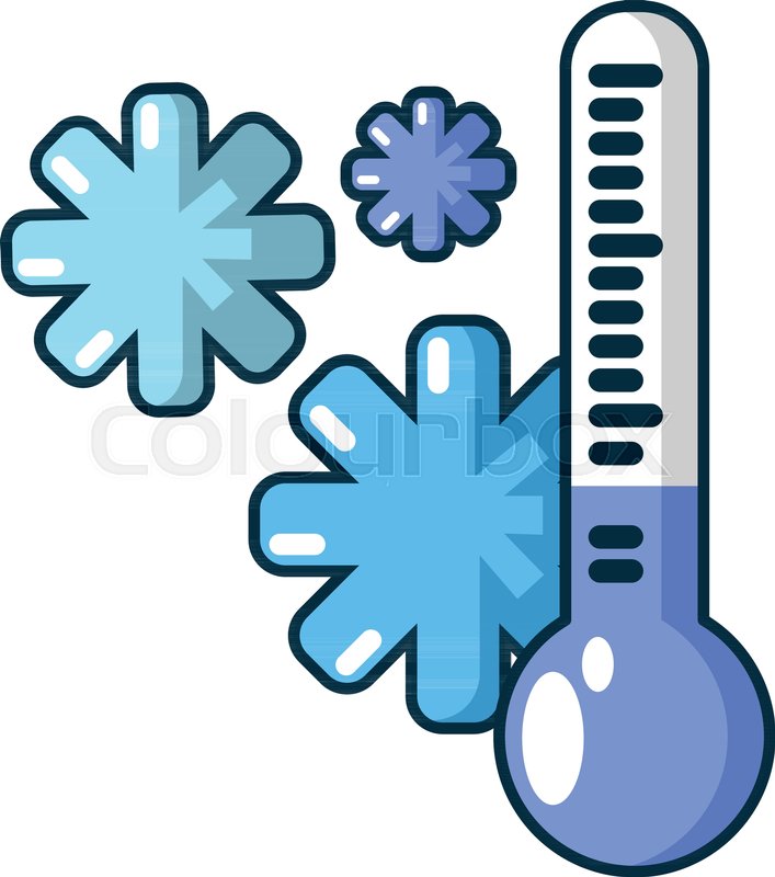Cold icon. Cartoon illustration of ... | Stock vector | Colourbox
