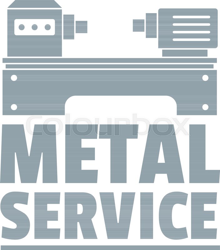 Factory machine logo. Vintage ... | Stock vector | Colourbox