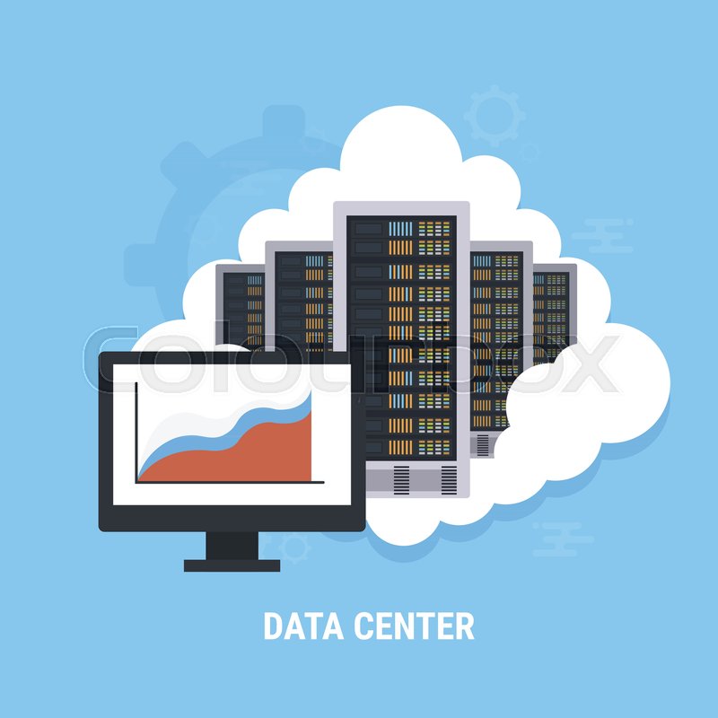 Data Center Building Icon