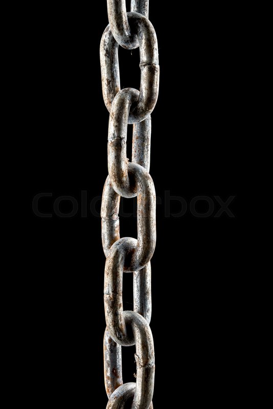Black Chain Background