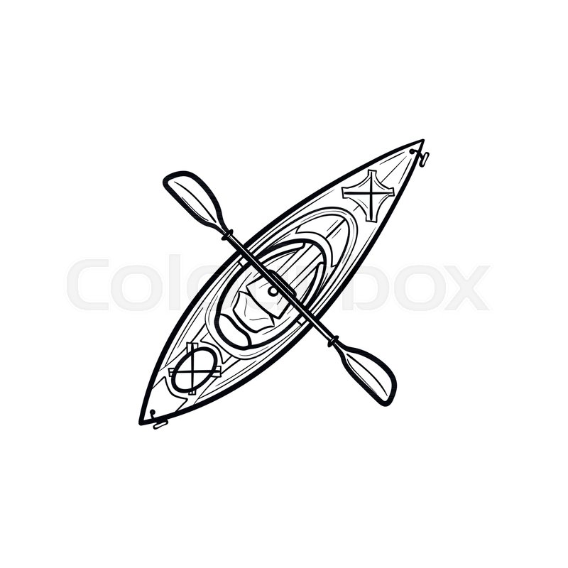 Kayak Illustration