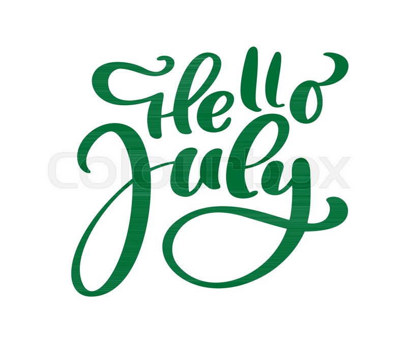 Hello July Summer