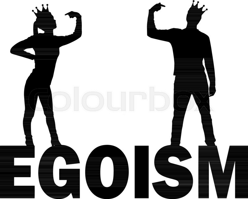 Egoism Clipart People