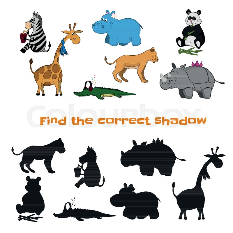 Animal Silhouette Clip Art For Kids