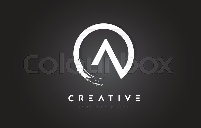 A Circular Letter Logo with Circle ... | Stock vector | Colourbox