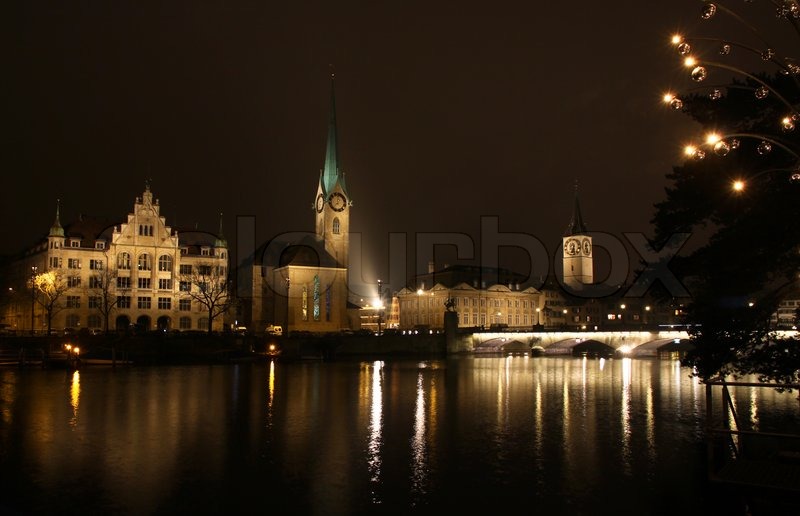 Switzerland City Night