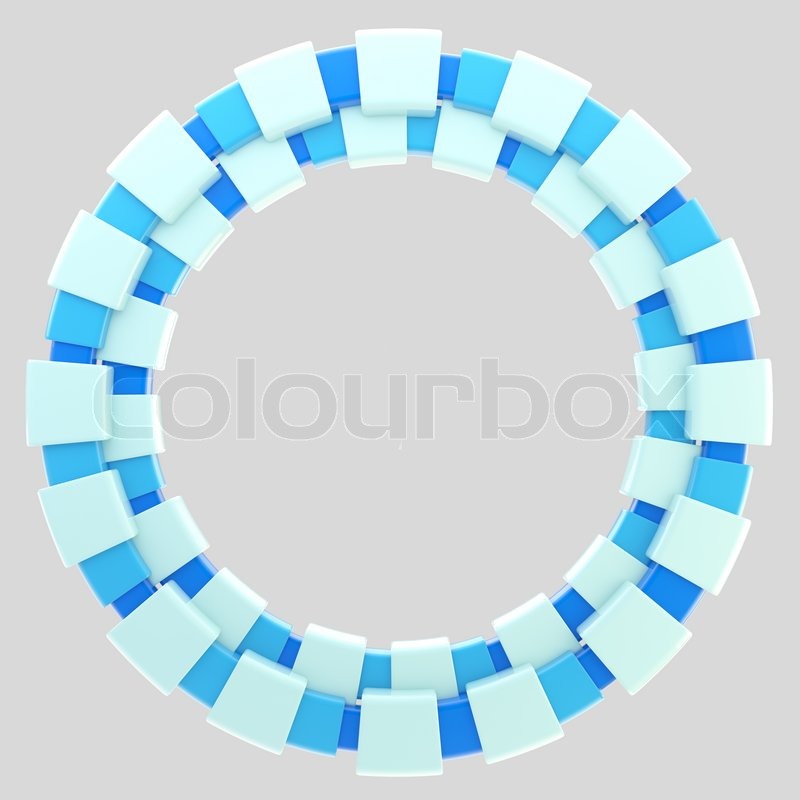 Abstract glossy runden Rahmen der ... | Stock Bild | Colourbox