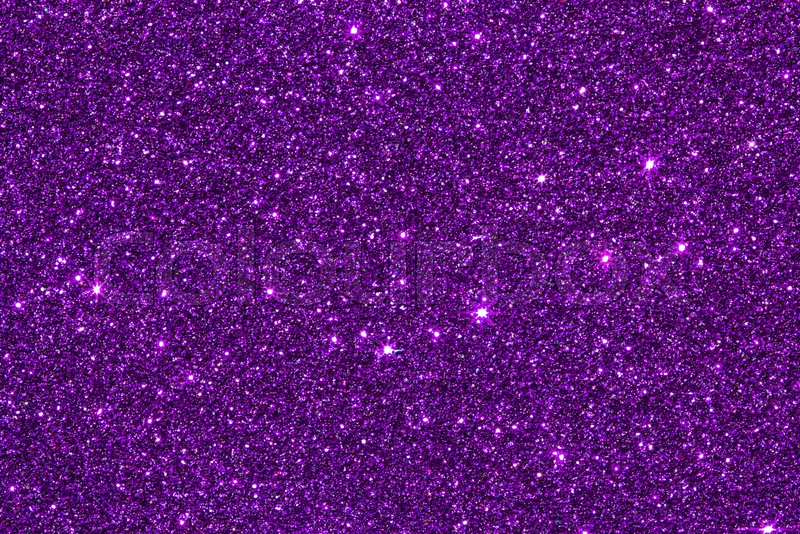 Close up the purple violet glitter ... | Stock image | Colourbox
