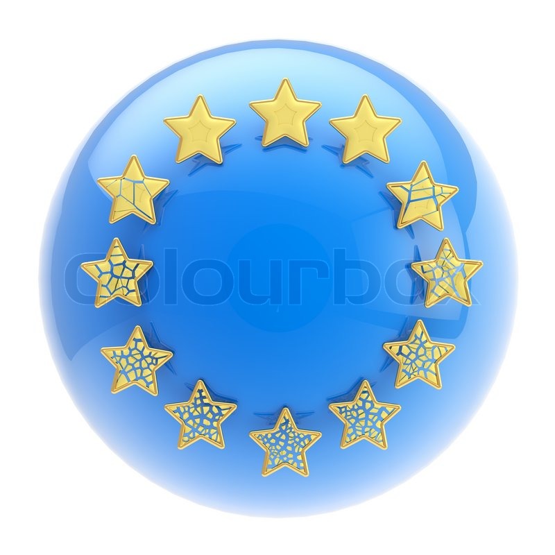 European Union symbol: sphere and ... | Stock image | Colourbox