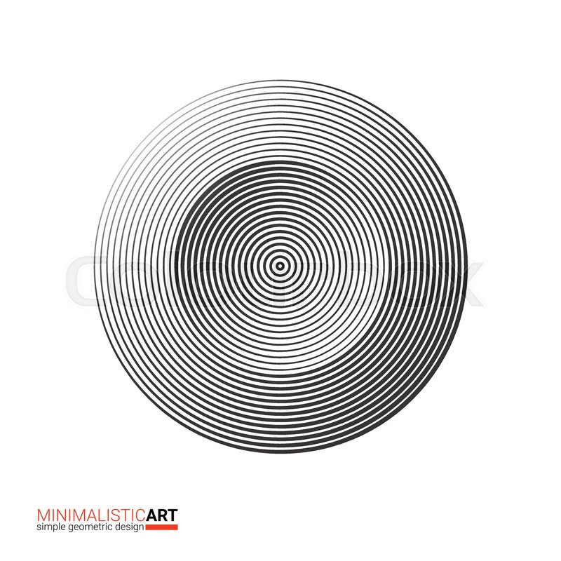 Simple Geometric Pattern Circle